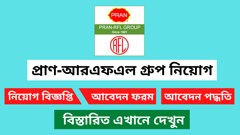 প্রাণ-আরএফএল গ্রুপে নিয়োগ বিজ্ঞপ্তি ২০২৫